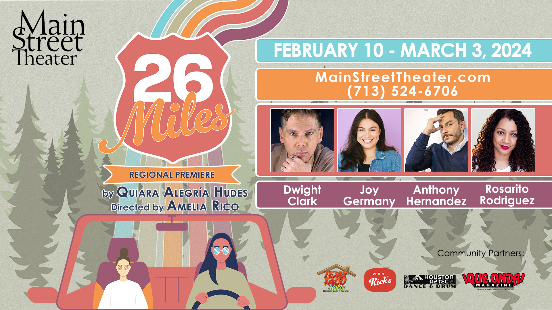 26 Miles at Main Street Theater | Amelia Rico